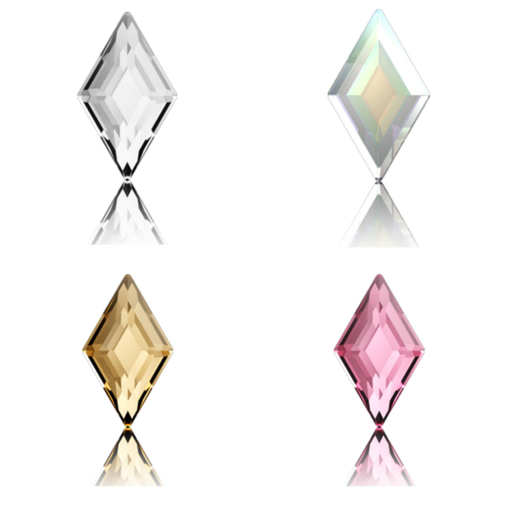 Swarovski 2773 Diamond Shape Crystals Glue On Flatbacks - 5mm – Glitz It