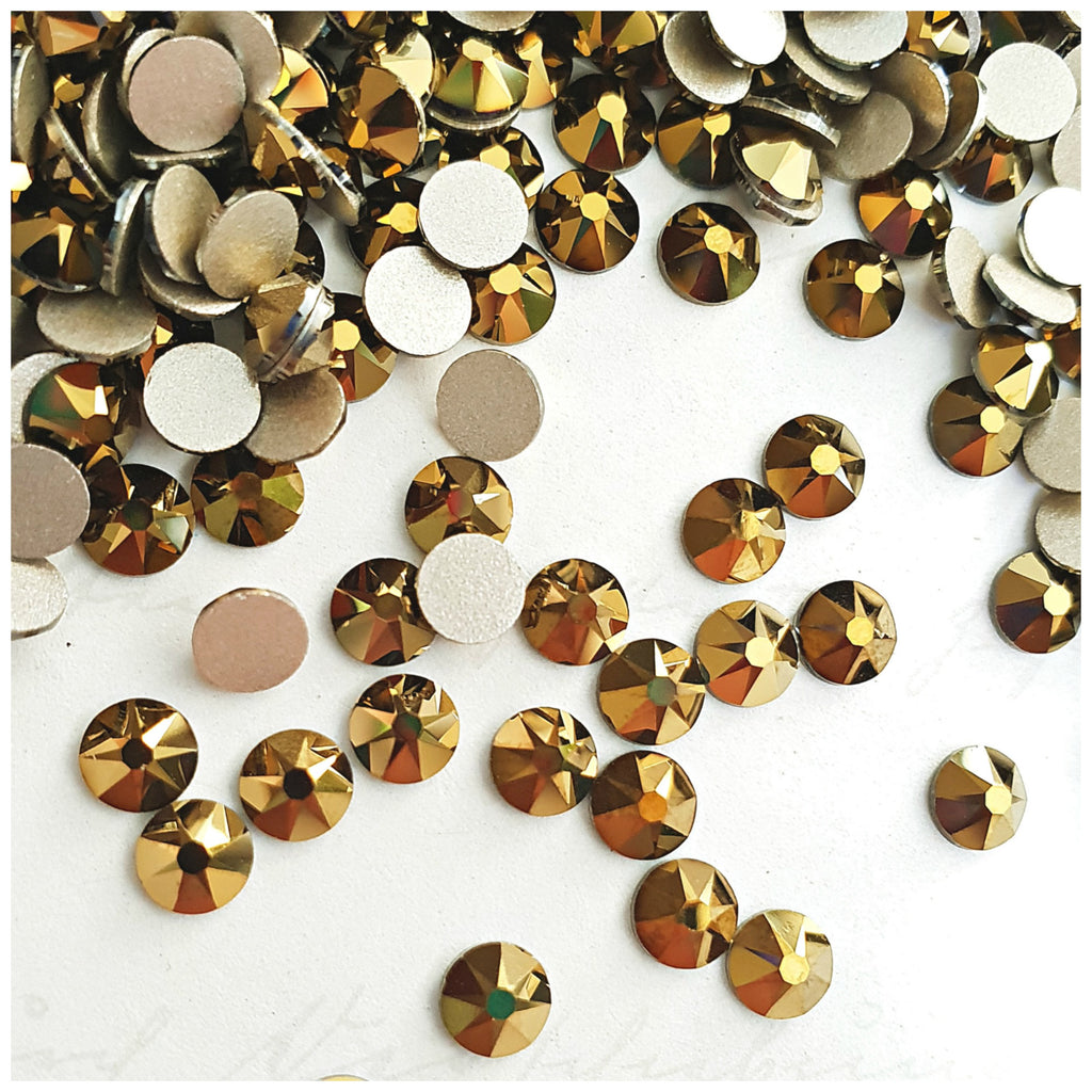 Swarovski Hotfix Flatbacks: Dorado – Glitz It